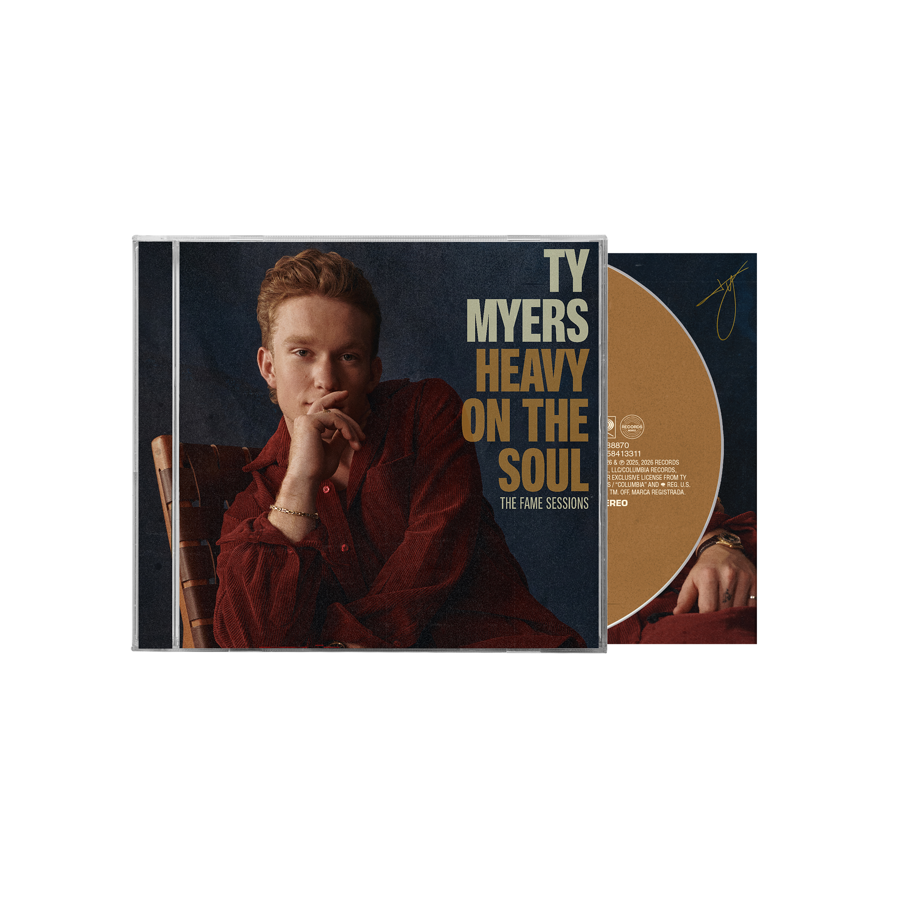Heavy On The Soul Limited Edition Signed CD – Ty Myers